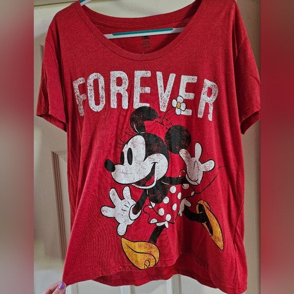 Disney | Tops | Disney Forever Minnie Mouse Tshirt Womens Xxl | Poshmark